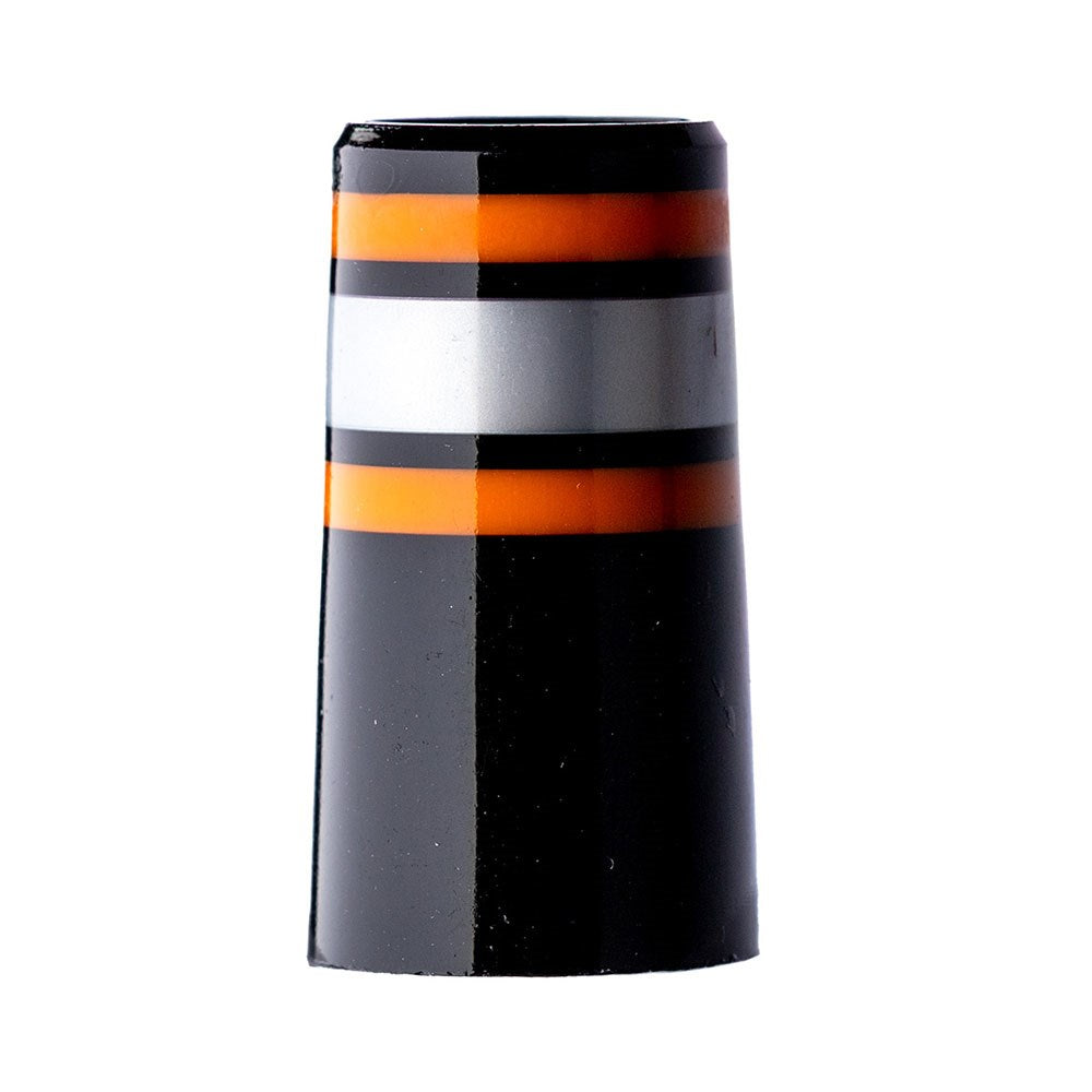 POWERBILT FERRULE - BLACK SILVER ORANGE - 1 PIECE – Golf Shafts America
