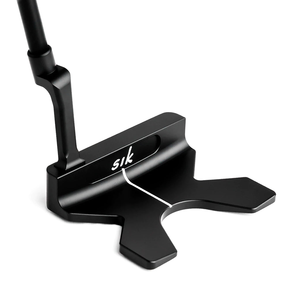 SIK FLO PUTTER MATTE BLACK - RH ASSEMBLED (LINE BACK FLANGE) – Golf ...